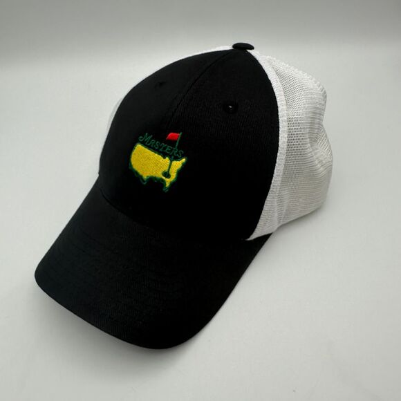 Masters | Accessories | Masters Golf Tournament Trucker Hat Black White ...